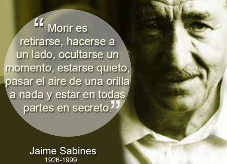 Jaime Sabines, el poeta que cantó a la muerte y a la hermosa vida ...